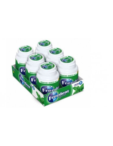 Box Freedent White Menthe verte - 6 boîtes